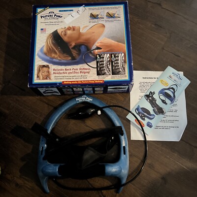 Posture Pump Neck Cervical Disc Hydrator Exerciser Neck Pain Headache ...