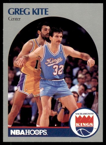 1990-91 NBA Hoops Greg Kite . Sacramento Kings #258 | eBay