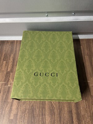 Gucci Empty Gift Box 14x11x5 Magnetic Closure | eBay
