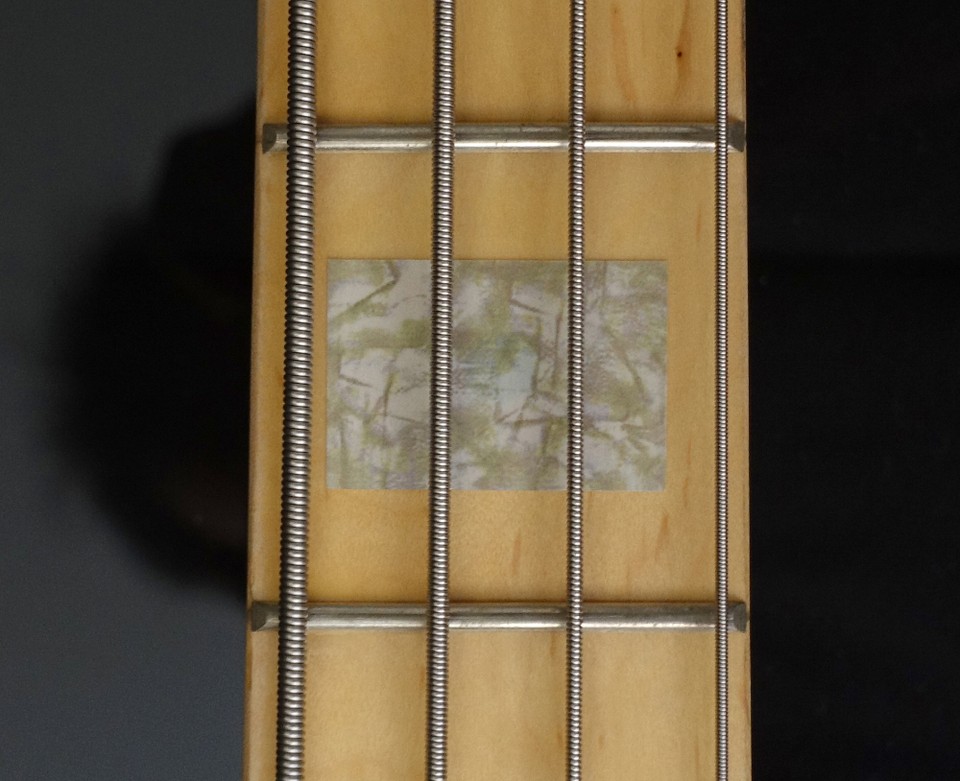 Blocks AGED VINTAGE PEARL block Inlay Stickers Decal Set for Fender or ...