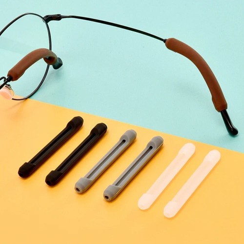 5pairs Silicone Glasses Anti-slip Sleeves Comfort Eyeglasses Grip ...