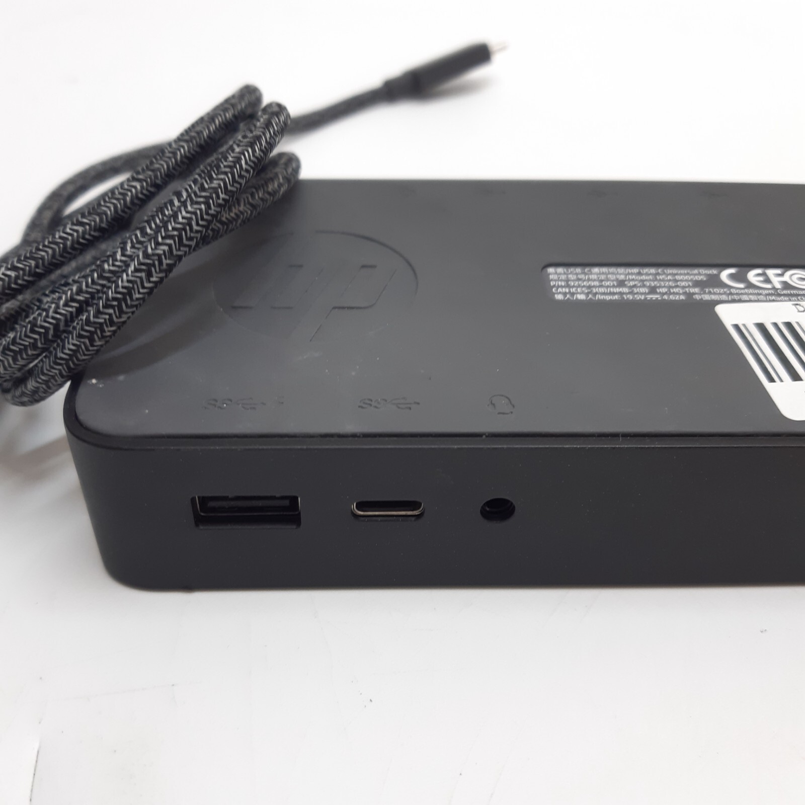 HP USB-C HSA-B005DS Universal Dock Docking Station - No PSU | eBay