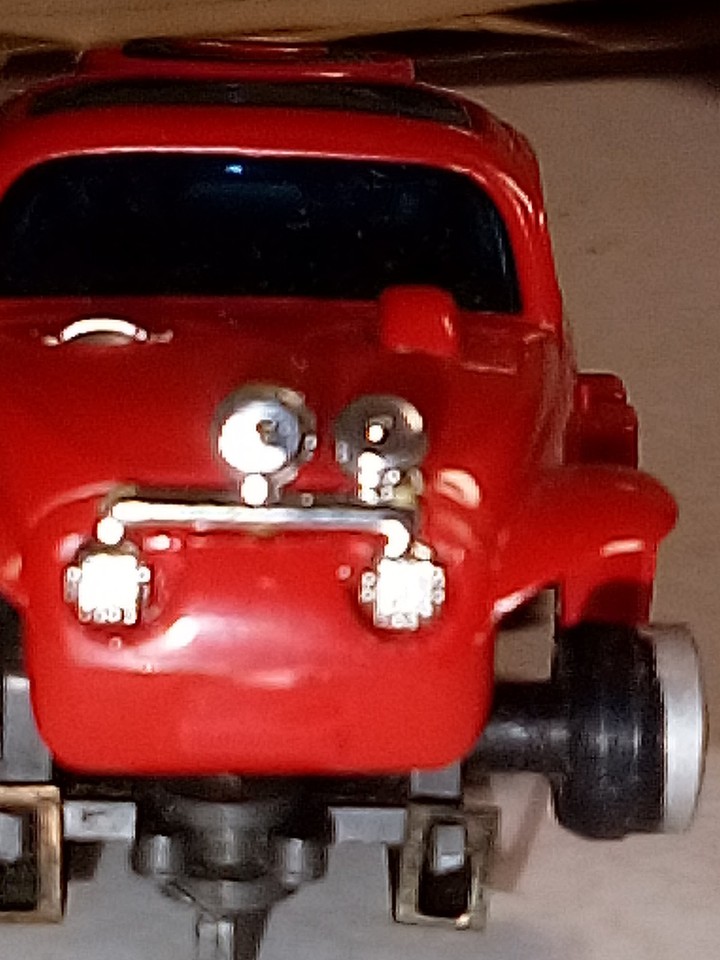 Aurora AFX H.O. Non-MagnaTraction 1973 VW Volkswagen Beetle Baja Bug ...