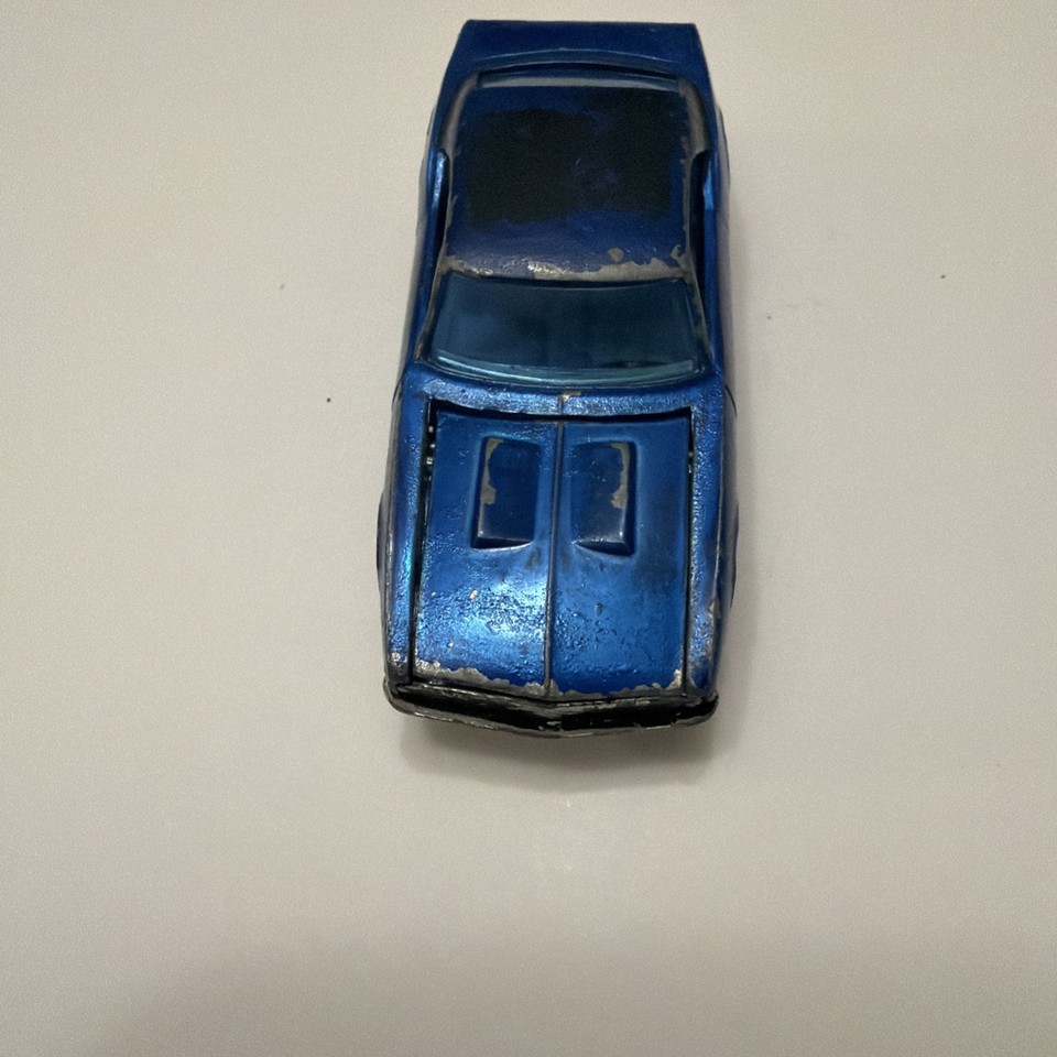 1967 Redline Hot Wheels Custom Camaro Blue, Light Blue Interior With ...