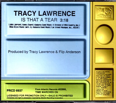 Tracy Lawrence - Is That A Tear - PROMO CD Single | eBay