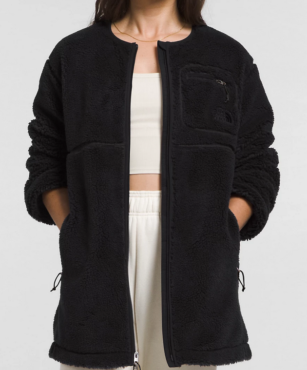Women's The North Face Parka Extreme Pile Long Coat Full Zip Jacket NF ...