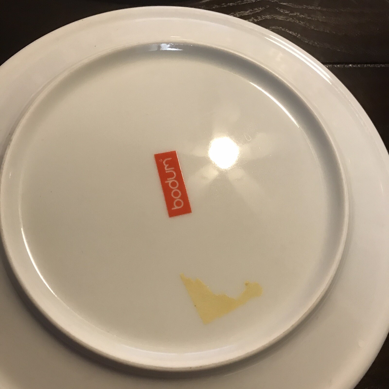 Set Of 4 Bodum SNOWMAN White Luncheon/ Salad Plates 8.5 inch Snowflakes ...