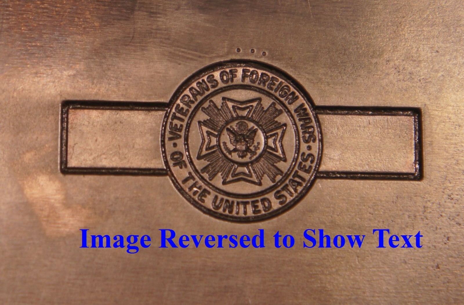 1934 AMERICAN LEGION Badge & 1967 VFW Pin 2 STEEL STAMPING DIES Robbins ...