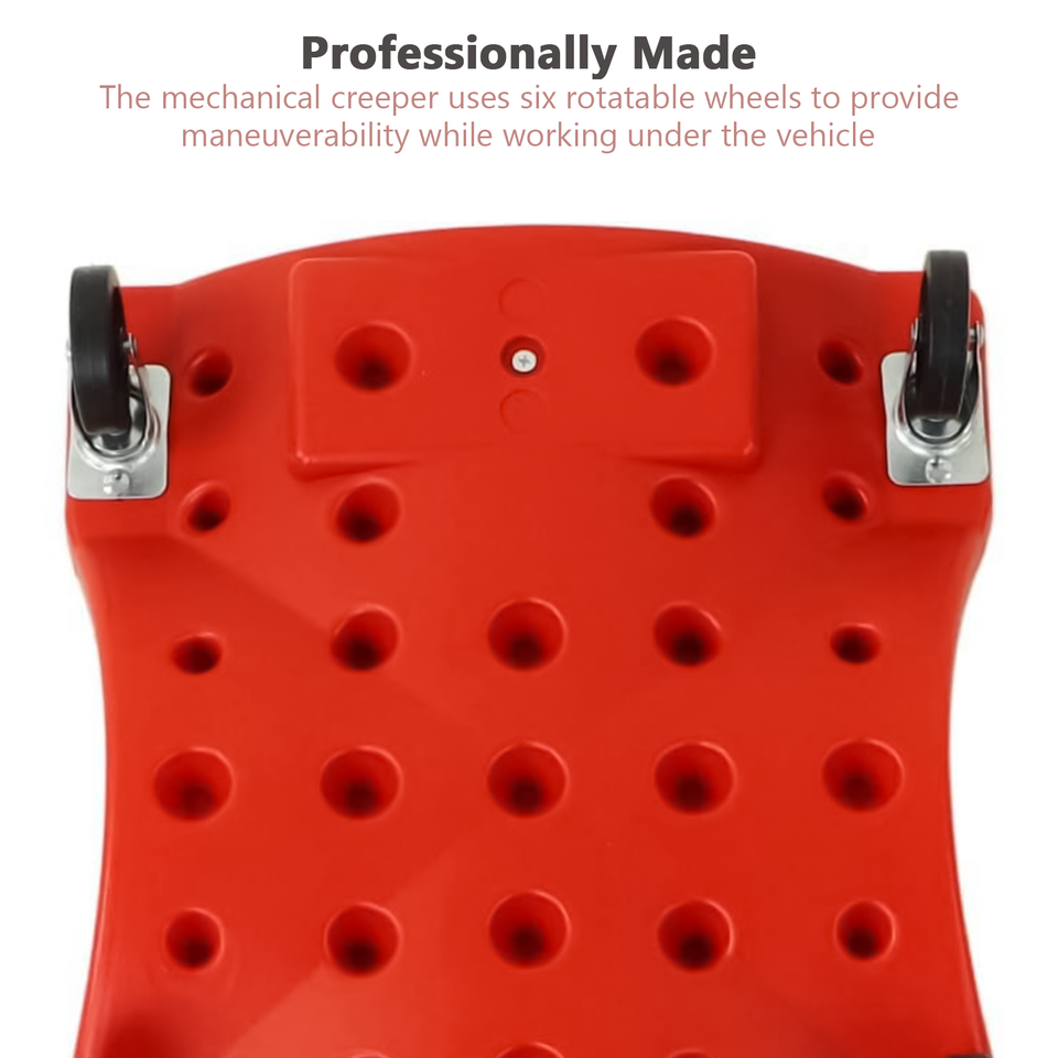 40 Inch Professional Rolling Mechanics Car Creeper Crawler Board Under ...