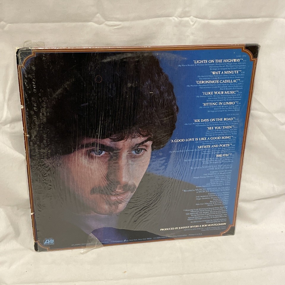 Johnny Rivers Road (Vinyl, 1974) Atlantic SD 7301 VG+ LP Record Album ...