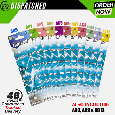 AG0 AG1 AG2 AG3 AG4 AG5 AG6 AG7 AG8 AG9 AG10 AG11 AG12 AG13 Batteries ...