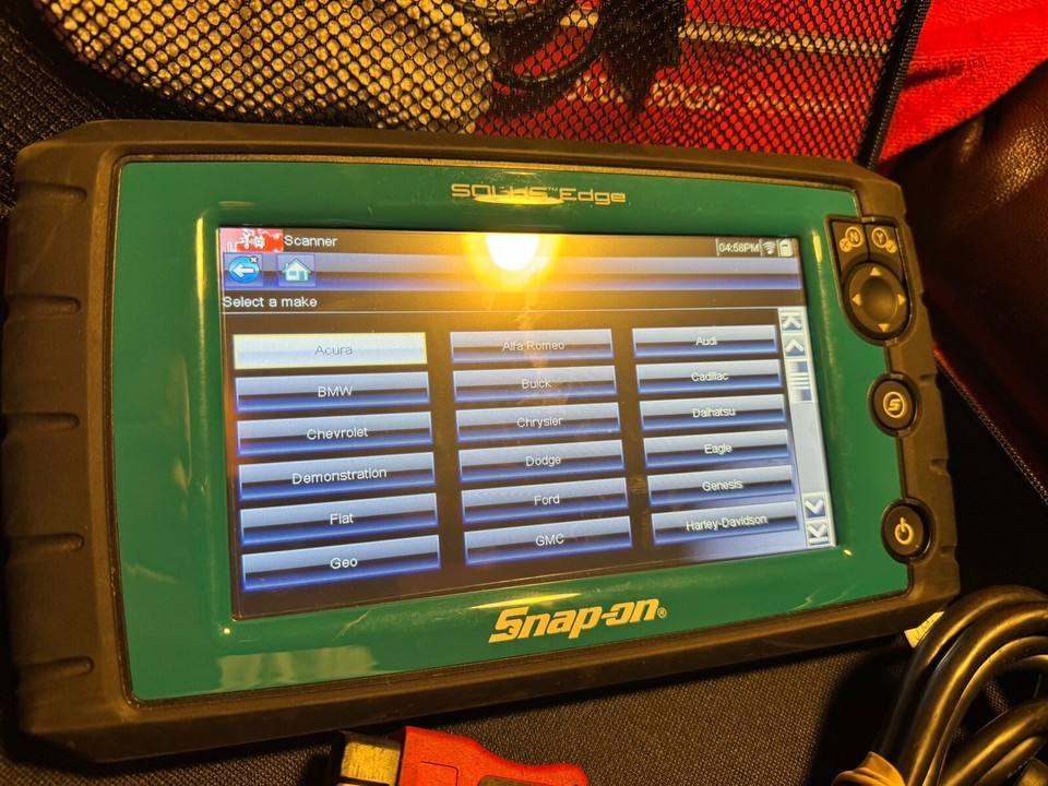 SNAP ON SOLUS EDGE SCANNER SNAPON DIAGN EESC320 VERSION 24.2 EURO ASIAN ...