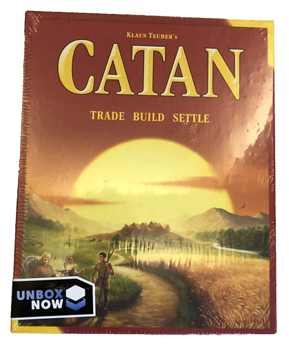 Klaus Teuber's Catan Trade Build Settle Card/Board Game Brand New 2020 ...