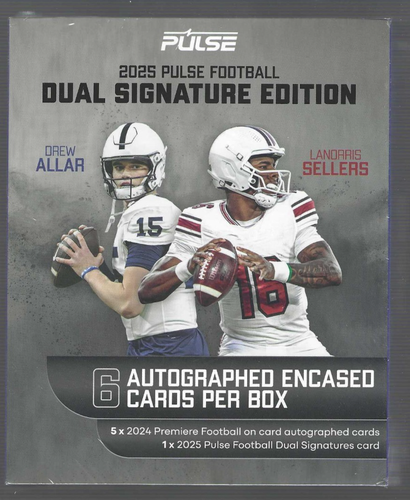 2025 PULSE FOOTBALL DUAL SIGNATURE EDITION FACTORY SEALED HOBBY BOX | eBay