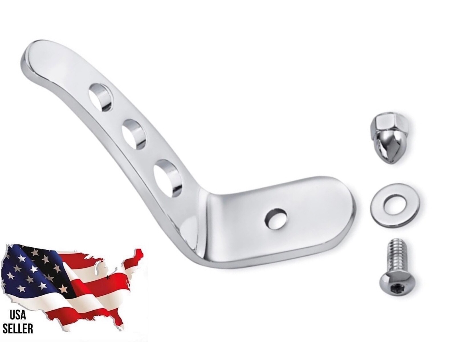 Chrome Harley Davidson Touring Kick Stand Jiffy Extension 50000023 1991 ...