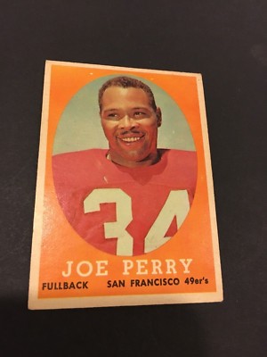 1958 TOPPS #93 JOE PERRY SAN FRANCISCO 49ER'S FOOTBALL CARD NM | eBay