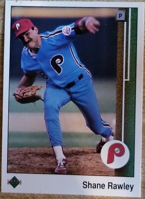 Shane Rawley Philadelphia Phillies 1989 Upper Deck #427 Baseball Card ...