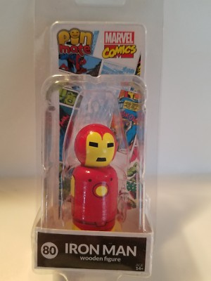 Iron Man Pin Mate Wooden Figure | eBay