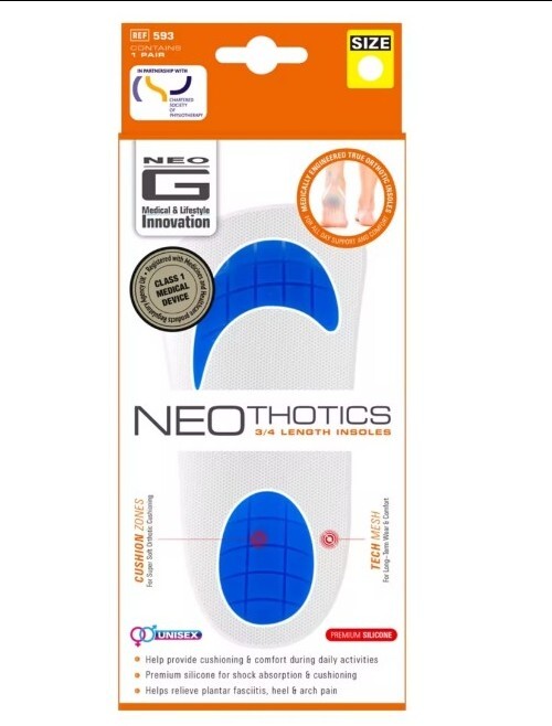 Neo G Neothotics 3/4 Length Insoles Medical-1 Pair Large for sale ...