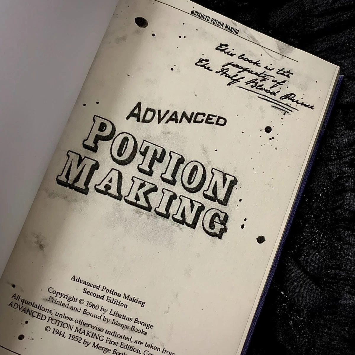 Advanced Potion Making