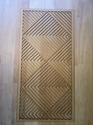 Herringbone Decorative Screen Radiator Cabinet Panel 2FT x 4FT 3mm 6mm ...