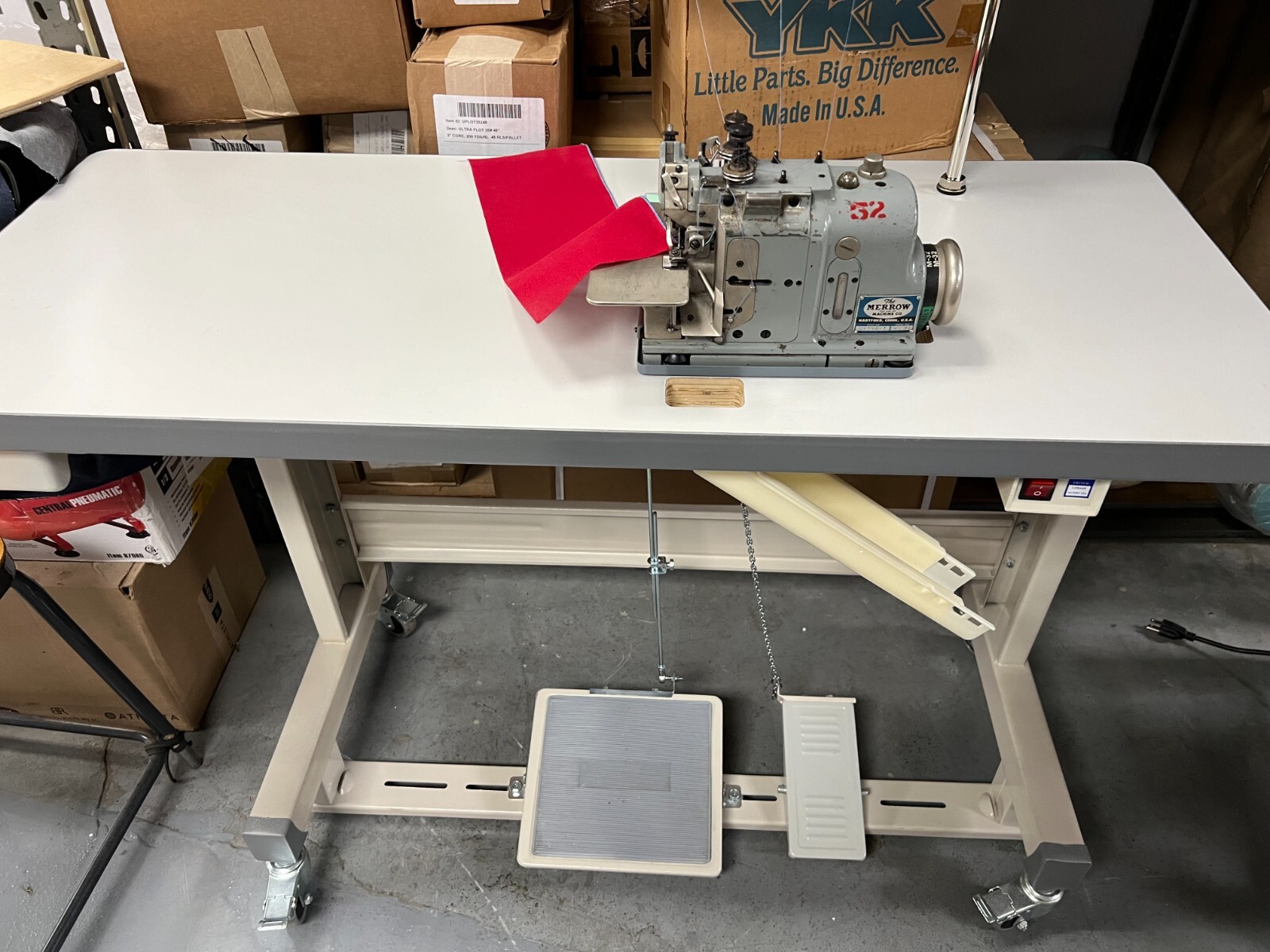 Merrow M-2DNR-1 Decorative Purl Edge sewing machine, used. | eBay