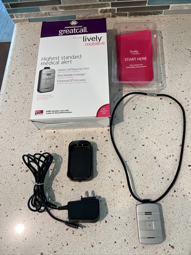 GreatCall Lively Mobile Plus 5STAR Medical Alert 24Hr Emergency Support ...