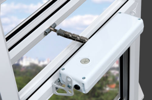 White Brackets Only for Electric Window Opener/Actuator System ACK4 230 ...