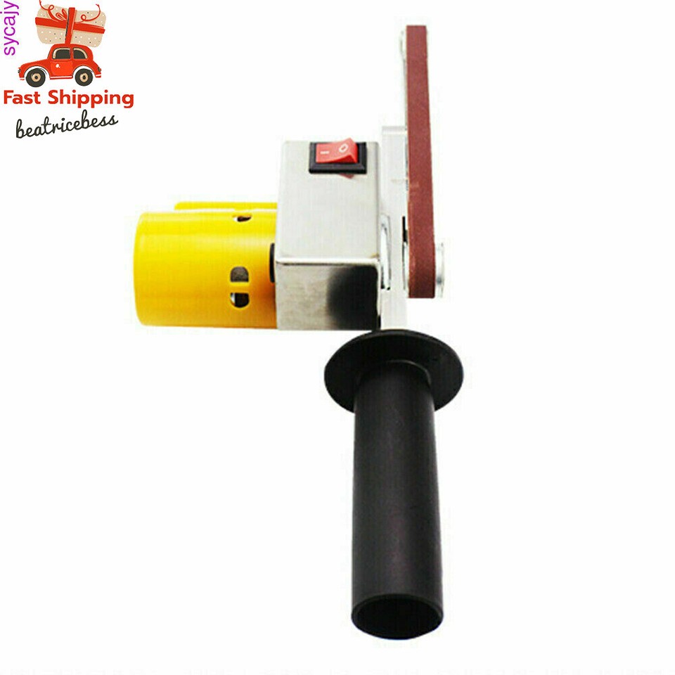 Hand-held Electric Belt Sander Mini Grinder Small Machine With 10 ...