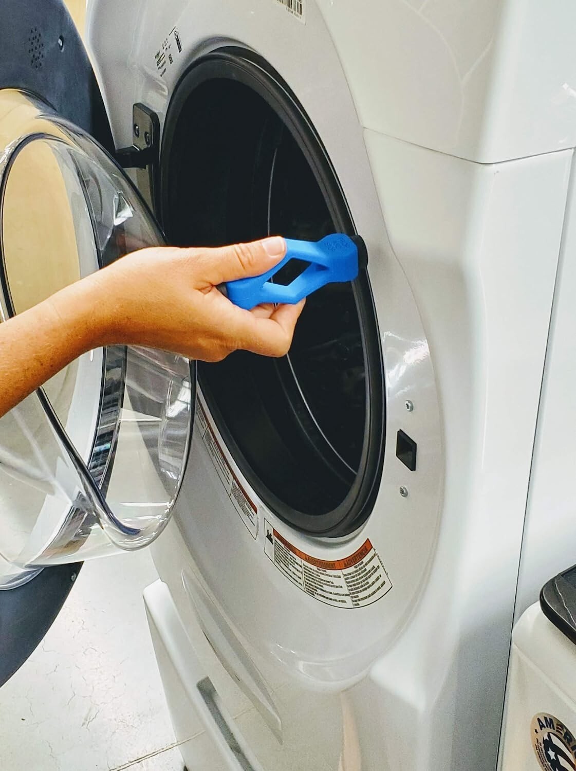 Prop and Stop – Front Load Washing Marchine - Double Magnet Door Holder ...