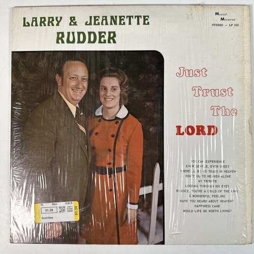 Larry Jeanette Rudder Just Trust The Lord LP Record Album Vinyl | eBay UK
