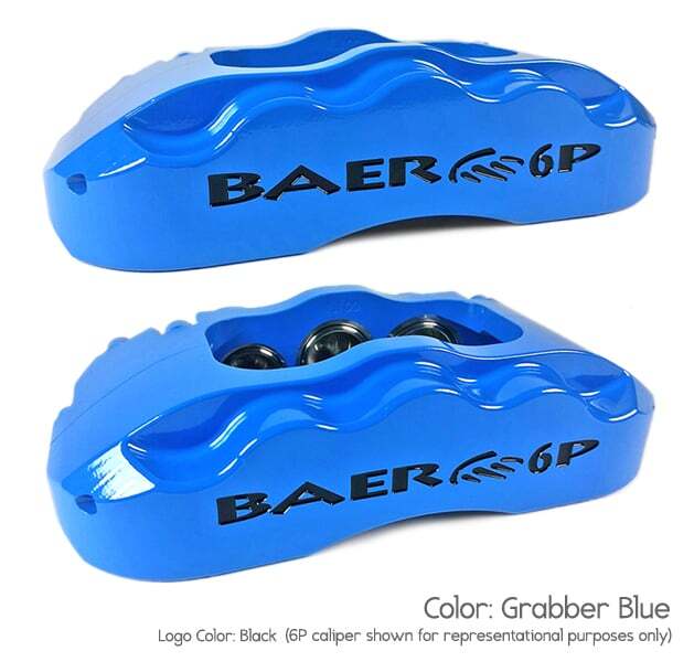 4302404GB Baer Brakes 12" SS4 Rear Brake Kit, Grabber Blue, SDZ | eBay
