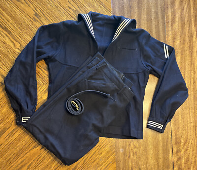 Vintage US Navy Jumper Complete Dress Blue Uniform Seaman Apprentice ...