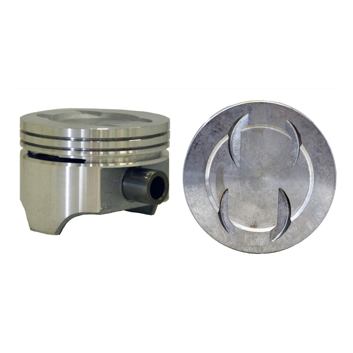 EngineTech Piston Set Pack of 8 .030in .75mm Oversize with Wrist Pins ...