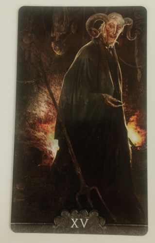 Tarot V by Alejandro Colucci Tarot Card XV The Devil 4.75" X 2.75" | eBay