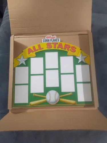 NEW Vintage 1992 Kellogg's Corn Flakes All Stars 10 3D Baseball Display ...