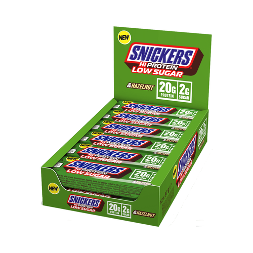 Snickers Hazelnut Low Sugar High Protein Bar (12x57g) Hazelnut - Bars ...