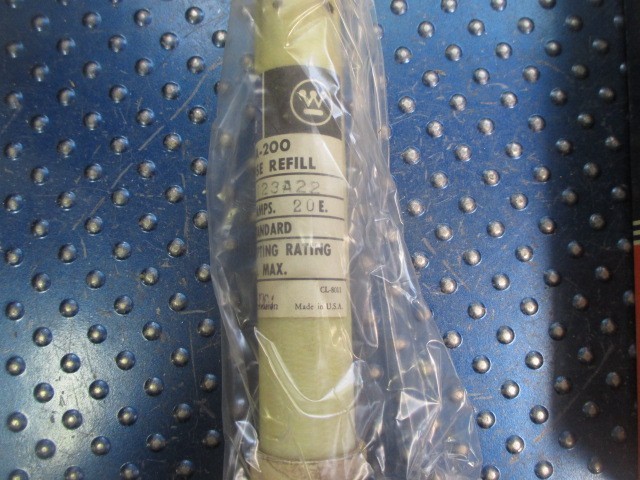 NEW WESTINGHOUSE BORIC ACID FUSE REFILL UNIT 2AMP, BA-200 117D123A22 | eBay