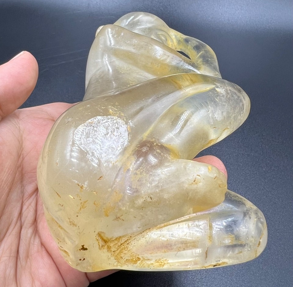 Wonderful Ancient Roman Crystal Kneeling Figure - Circa 300 AD | eBay UK