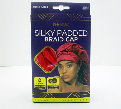 Donna Braid Shower Cap Red Waterproof Premium Collection Red | eBay