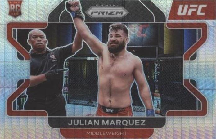 2022 Panini Prizm UFC - Julian Marquez #34 Hyper Prizm (RC) for sale ...