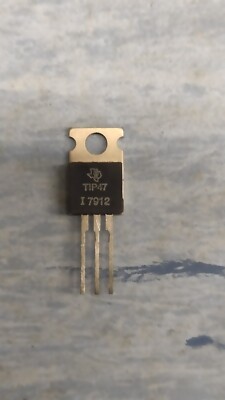 Transistor TIP47 Si-NPN 40W 350V 1A 10MHz Transistor NOS TIP 47 Texas ...