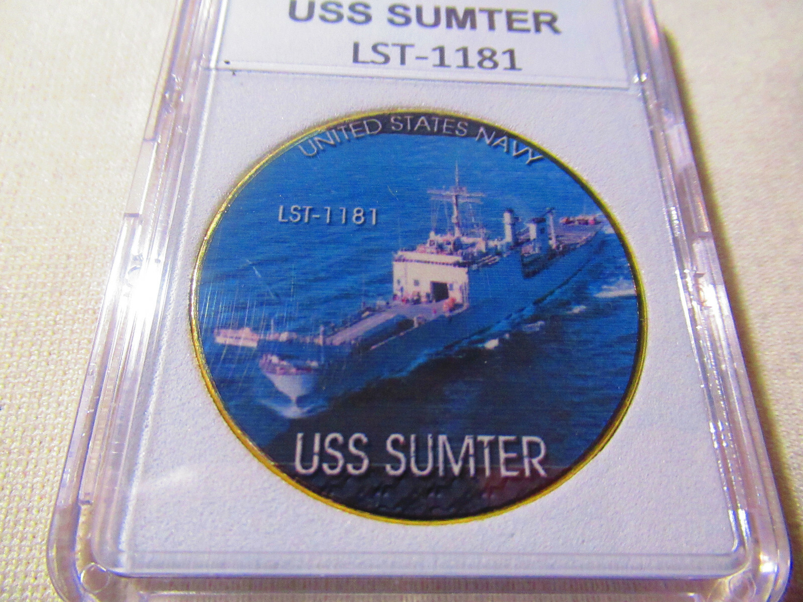 US NAVY - USS SUMTER (LST-1181) Challenge Coin | eBay