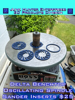 Replacement Inserts DELTA BOSS B.O.S.S. Benchtop Oscillating Spindle ...