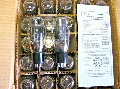 2x 6N13S / 6H13C / 6AS7G / 6H5C SVETLANA Same Date 1970s NEW NOS Tubes ...