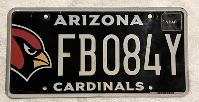 LICENSE PLATE ARIZONA CARDINALS FBO84Y | eBay