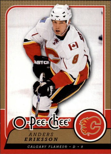 2008-09 O-Pee-Chee Calgary Flames Hockey Card #149 Anders Eriksson | eBay