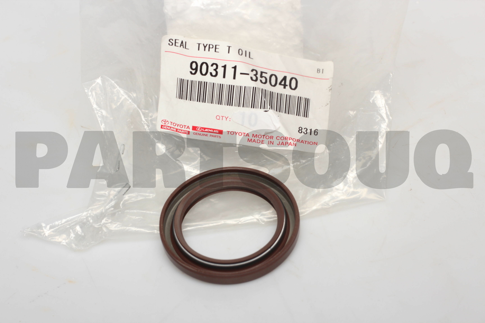9031135040 Genuine Toyota SEAL(FOR CRANKSHAFT) 90311-35040 | eBay