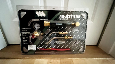 Weldmark by Goss Torch kit, Air Acetylene 5/16 and 7/16 | eBay