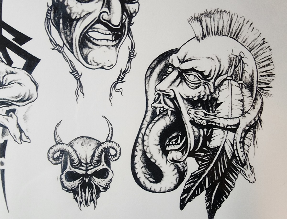 Paul Booth Skull Tattoos